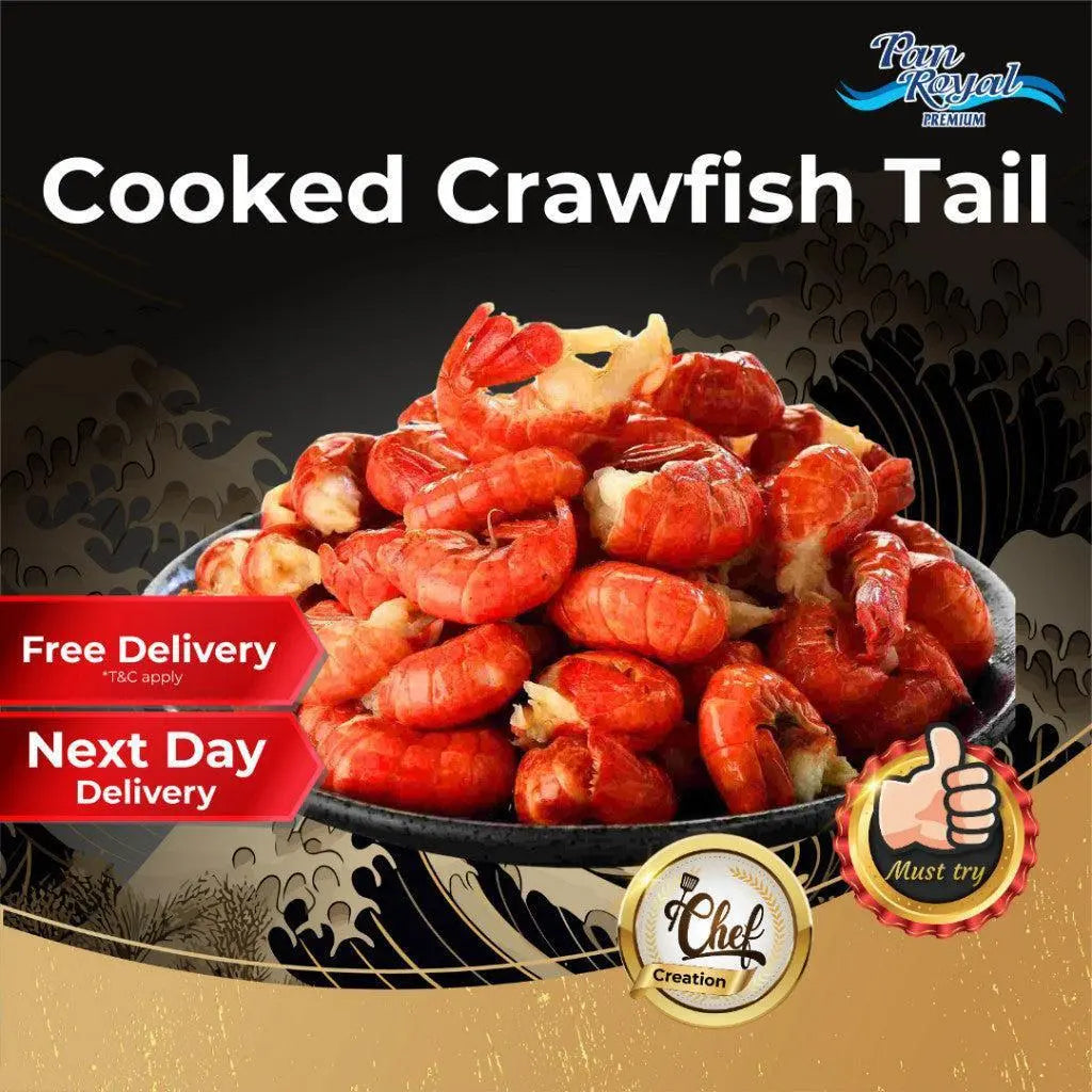 [PAN ROYAL] Frozen Cooked Crawfish Tail (500g +/-) – Pan Ocean ...