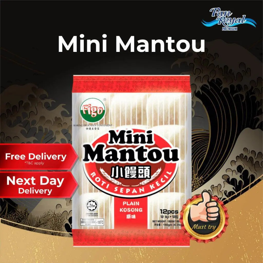 [PAN ROYAL] Frozen Mini Mantou Plain 12 pcs – Pan Ocean Singapore - Sea ...