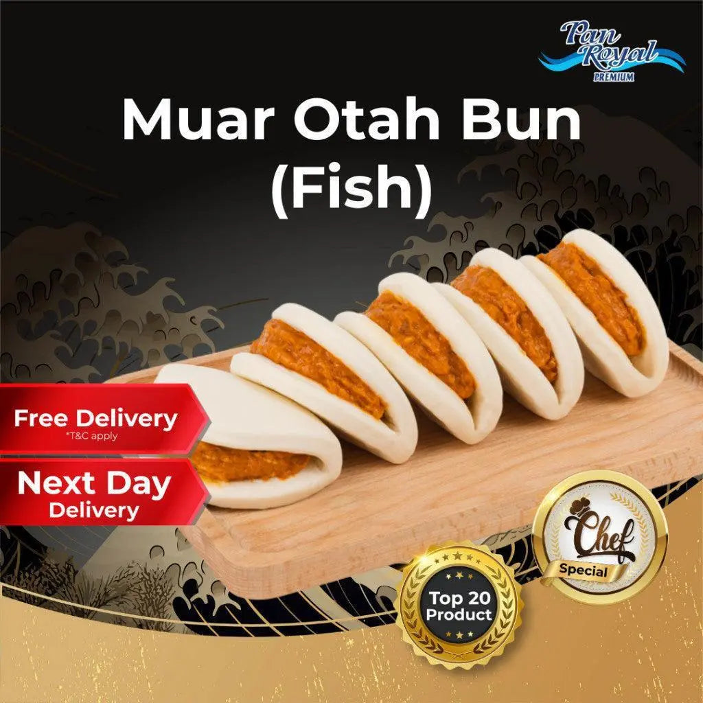[PAN ROYAL] Frozen Muar Otah Bun (Fish) 5 pcs – Pan Ocean Singapore ...